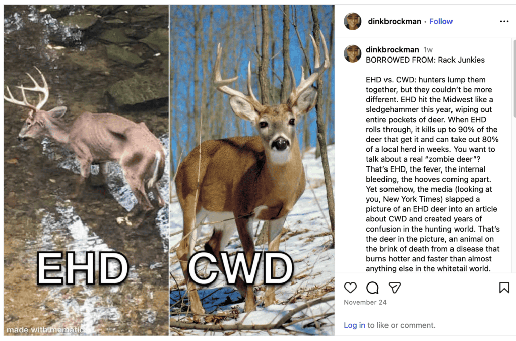 What we are hearing from Hunters about CWD & EHD - Hunter Nation
